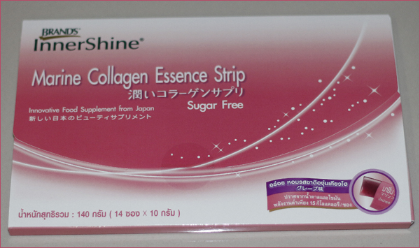 BRAND’S INNERSHINE COLLAGEN ESSENSE STRIP คอลลาเจนพร้อมดูด ! :p ...